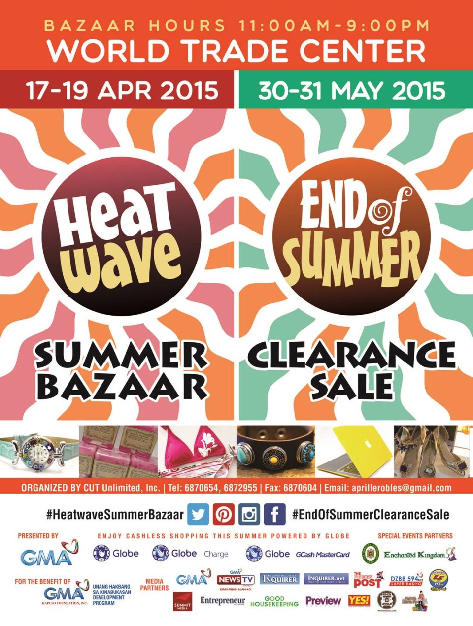 Heat Wave Summer Bazaar @ World Trade Center April & May 2015 | Manila ...