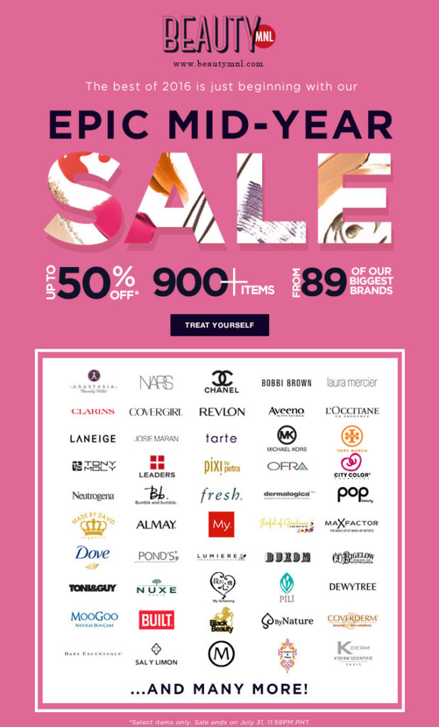 BeautyMNL Mid Year Sale: July 15-31, 2016 | Manila On Sale