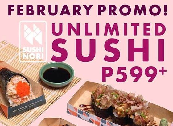 Unli Sushi at Sushi Nori | Manila On Sale