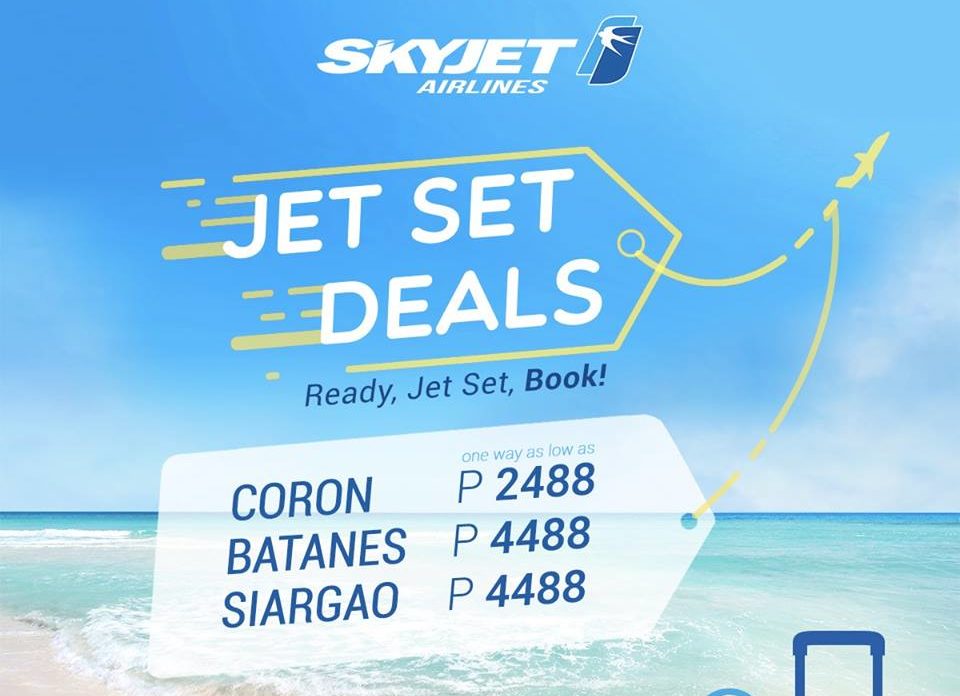 SkyJet Jet Set Deals | Manila On Sale
