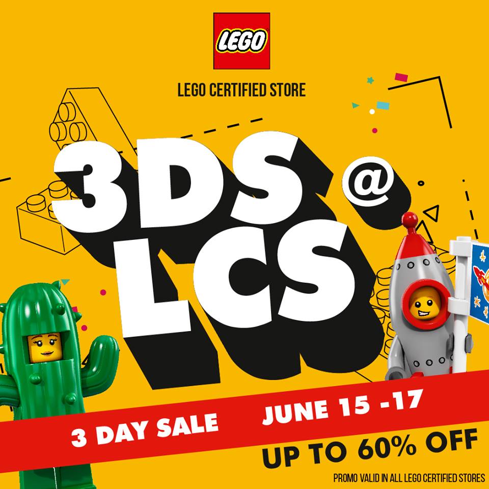 LEGO Certified Store 3 Day Sale 2018 | Manila On Sale