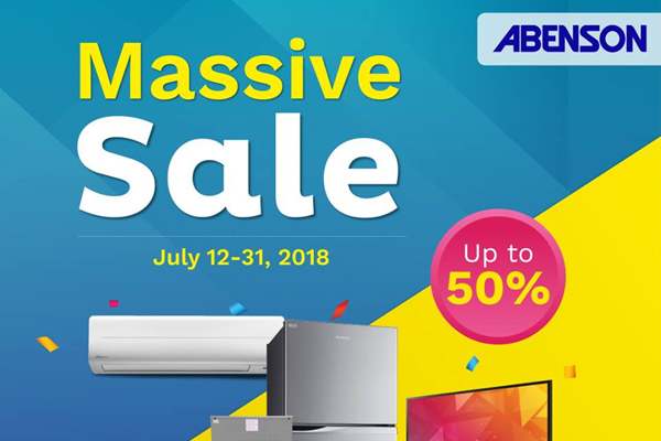 Abenson Massive Sale - July 2018 | Manila On Sale