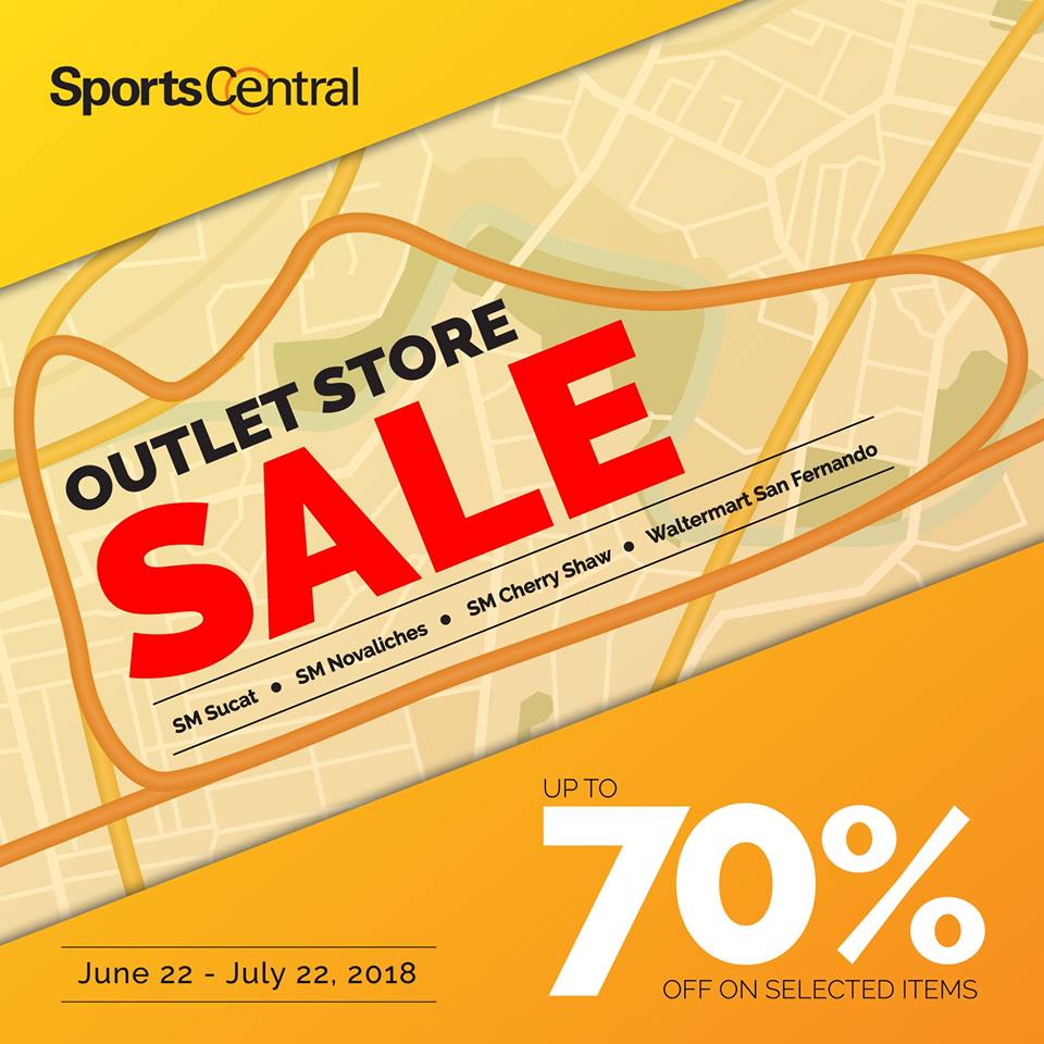 Sports Central Outlet Store Sale 2018 | Manila On Sale