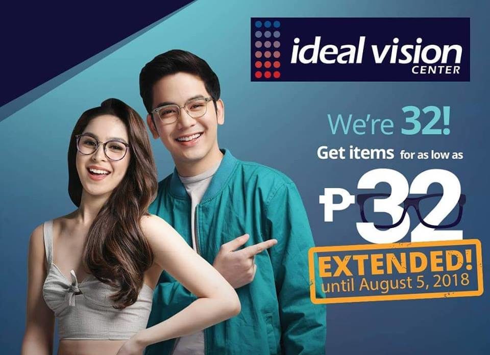Ideal Vision Eyewear as low as Php32 August 2018 | Manila On Sale