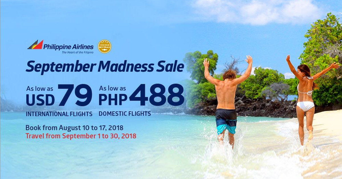 PAL September Madness Sale 2018 | Manila On Sale
