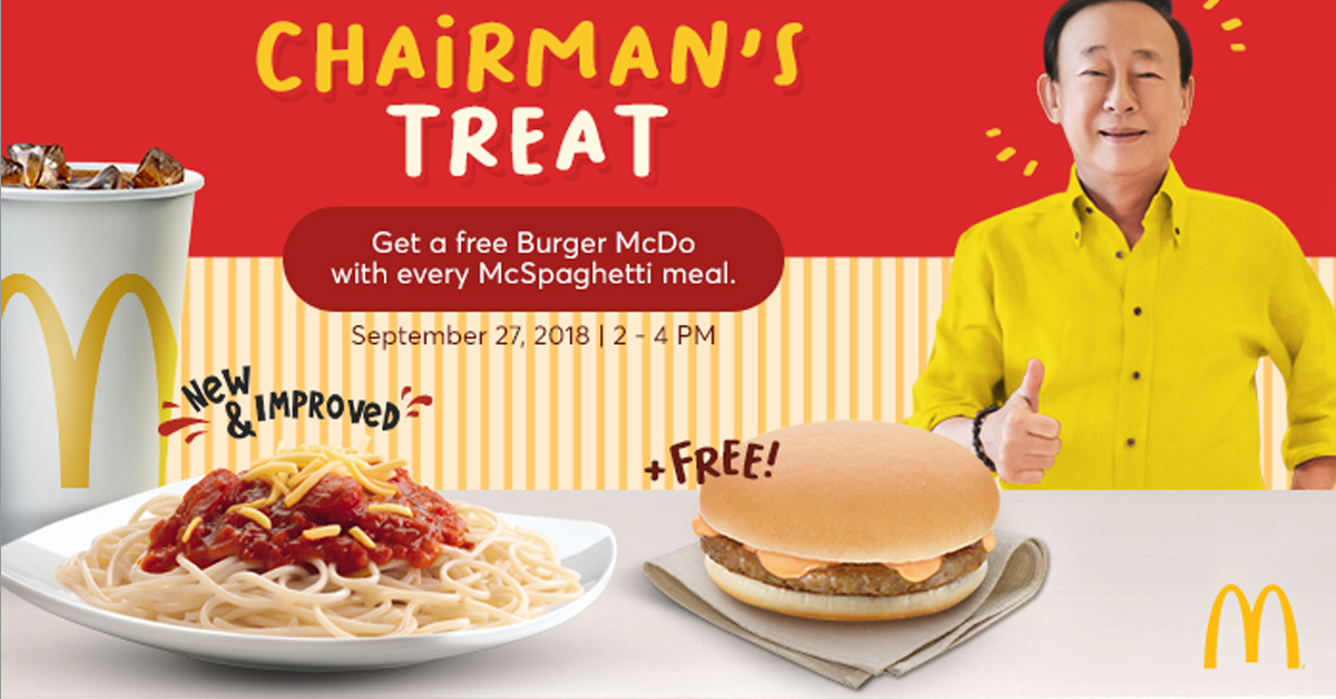 McDonald’s PH Anniversary Promo 2018! | Manila On Sale