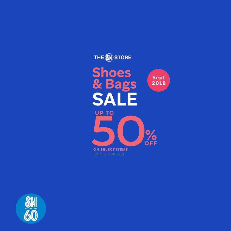 The SM Store's Shoes and Bags Sale September 2018 | Manila On Sale