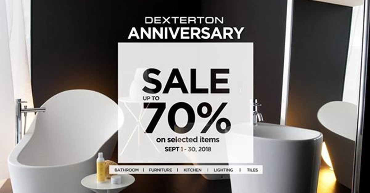Dexterton Anniversary Sale - Sept 2018 | Manila On Sale