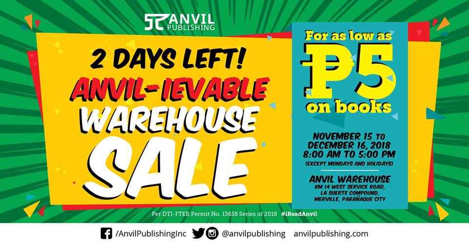 Anvil Publishing Warehouse Sale | Manila On Sale