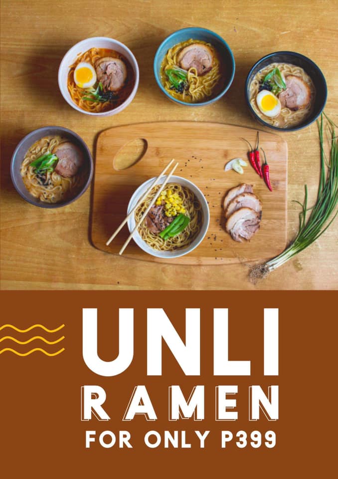 Unli Ramen at Yummy Tokyo Maginhawa March 2019 | Manila On Sale