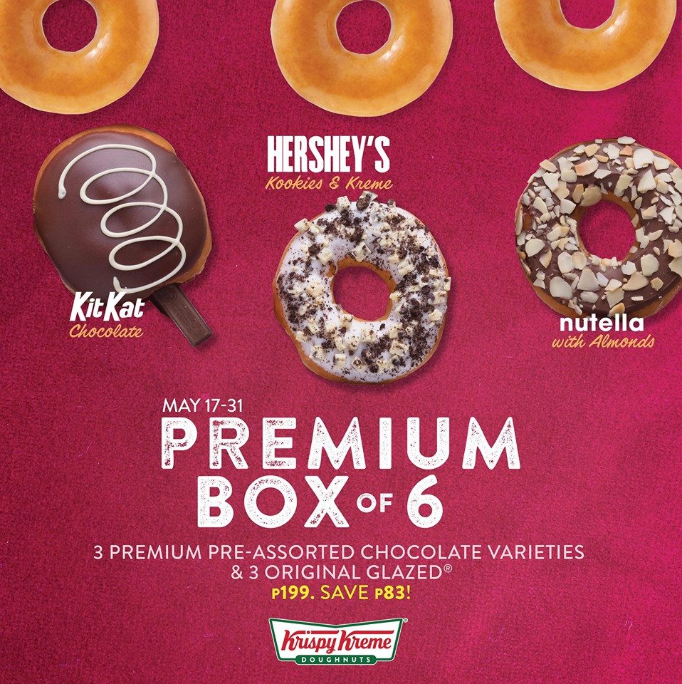 Krispy Kreme Promo May 2019 | Manila On Sale