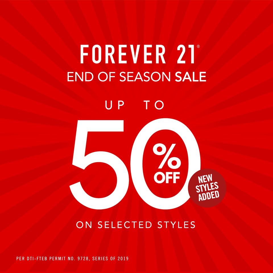 Forever 21 End of Season Sale July 2019 | Manila On Sale