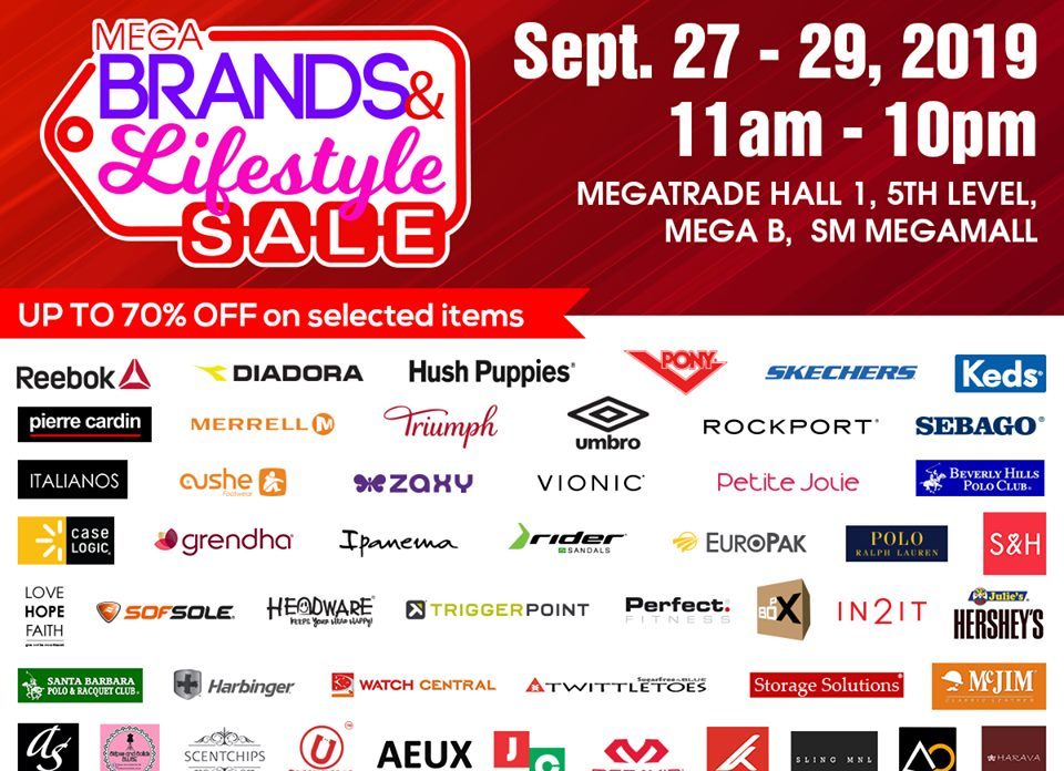 Megabrands and Lifestyle Sale September 2019 | Manila On Sale