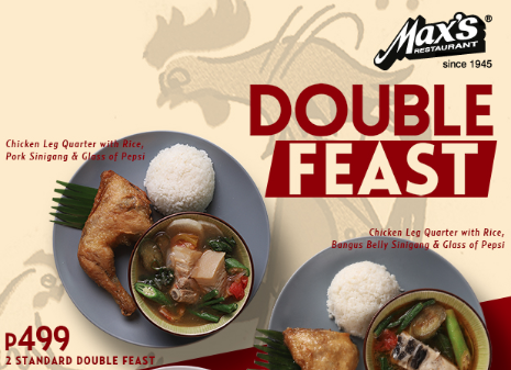 CELEBRATE EVERYDAY WINS WITH MAX’S DOUBLE FEAST MEALS | Manila On Sale