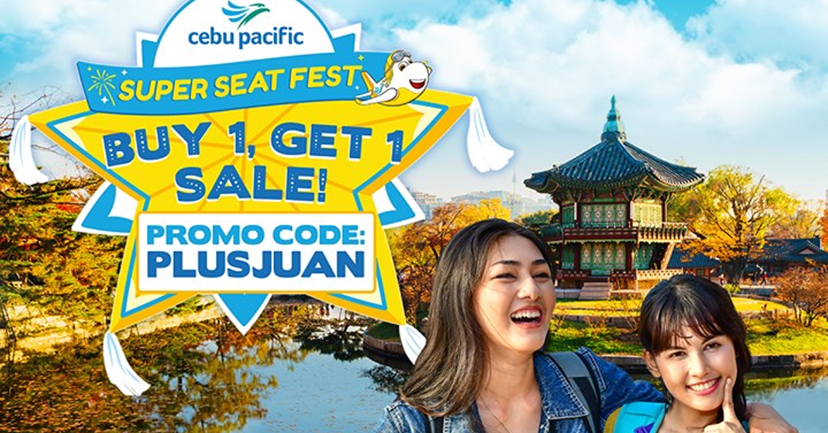 CebuPac Buy 1 Get 1 Seat Sale - Nov 2019 | Manila On Sale