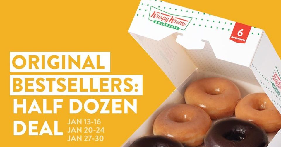 Krispy Kreme Deals January 2020 | Manila On Sale