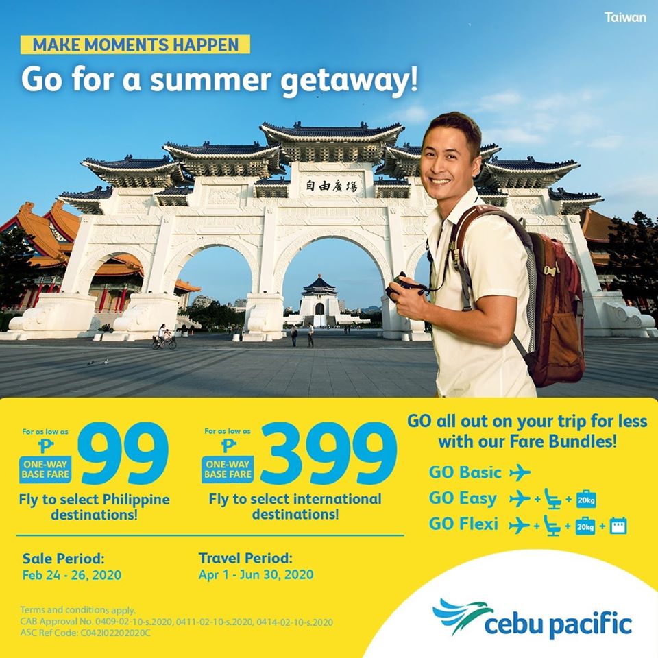 Cebu Pacific Seat Sale February 2020 | Manila On Sale