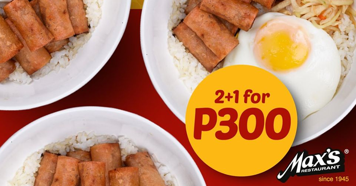 Max's Hi Shanghai Promo 2020 | Manila On Sale