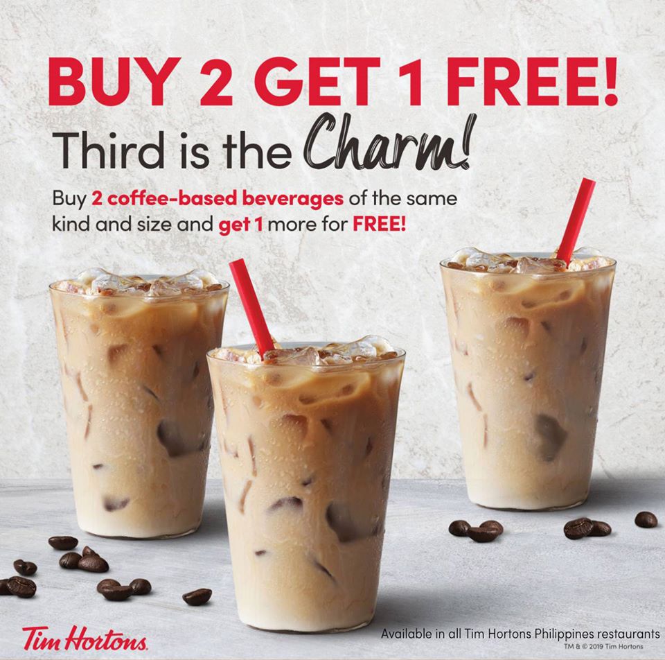 Tim Hortons 3rd Anniversary Promo February 2020 | Manila On Sale
