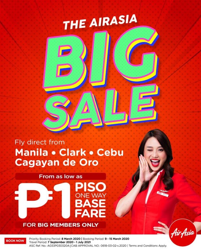 AirAsia Big Sale - March 2020 | Manila On Sale