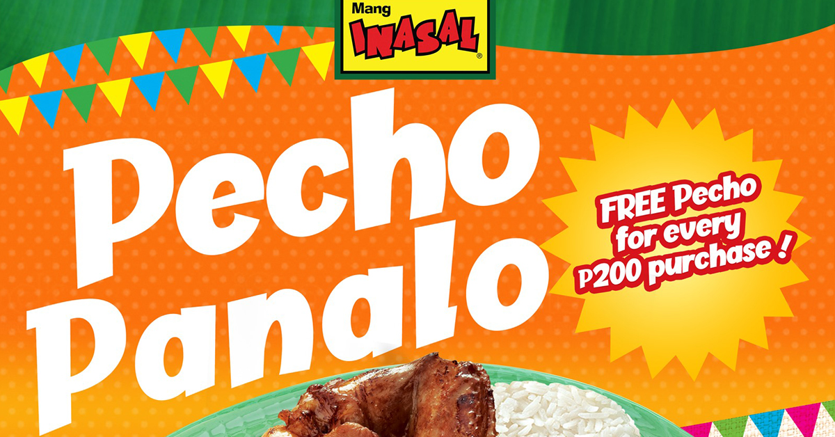 Mang Inasal Pecho Panalo Promo - 2020 | Manila On Sale