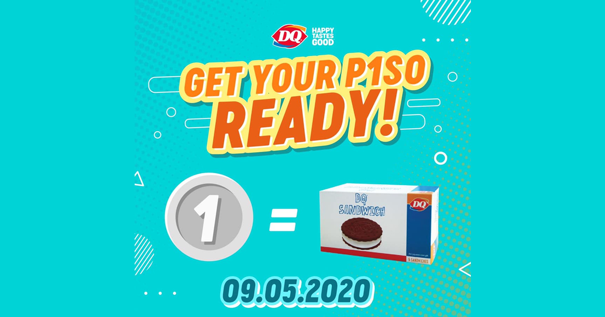Dairy Queen Piso DQ Sandwich Promo
