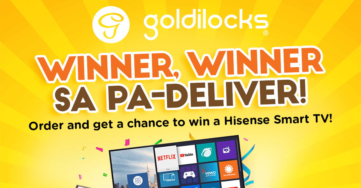 Goldilocks Winner, Pa-Deliver Raffle Promo | Manila On Sale