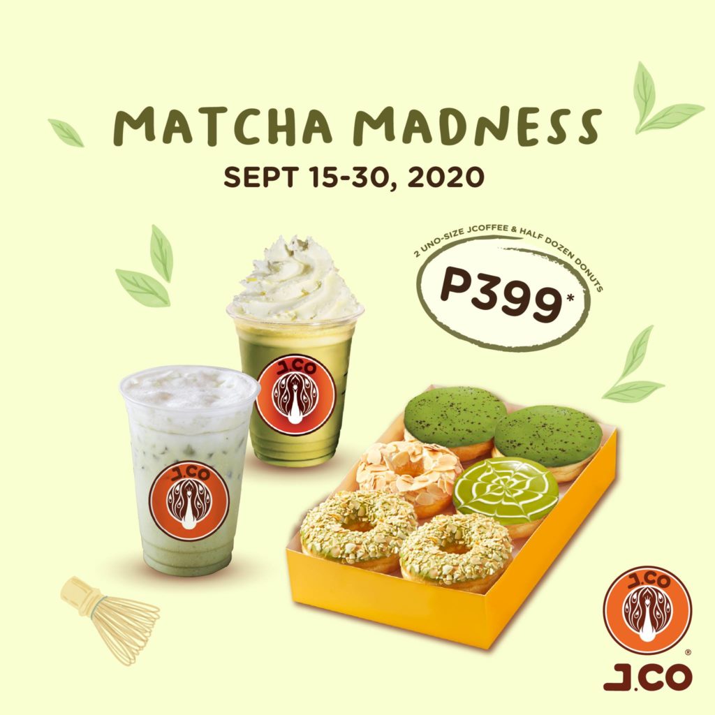 J.CO Matcha Madness Promo | Manila On Sale