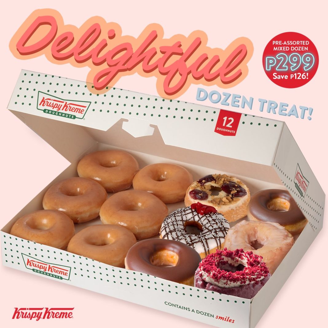 Krispy Kreme Delightful Dozen Treat Promo | Manila On Sale Krispy Kreme Delightful Dozen Treat Promo | Manila On Sale
