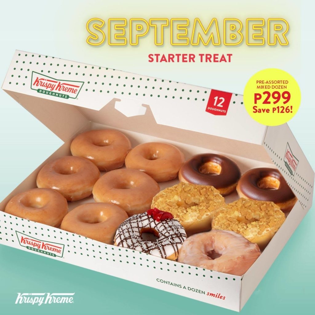Krispy Kreme September Starter Treat Promo | Manila On Sale