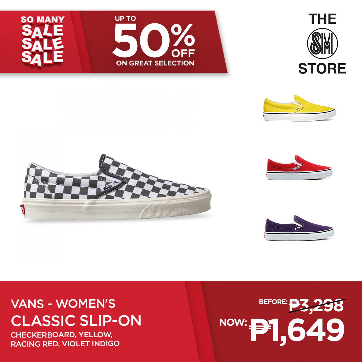 SM Shoes and Bags' Vans Live Sale | Manila On Sale
