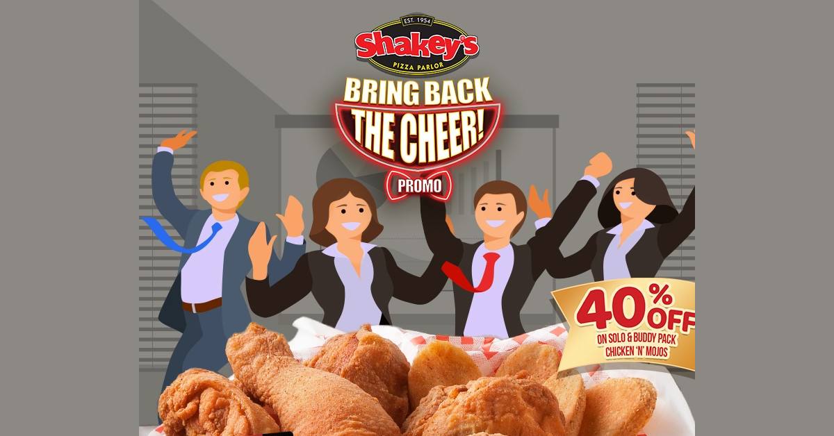Shakey's Bring Back the Cheer September Promo | Manila On Sale