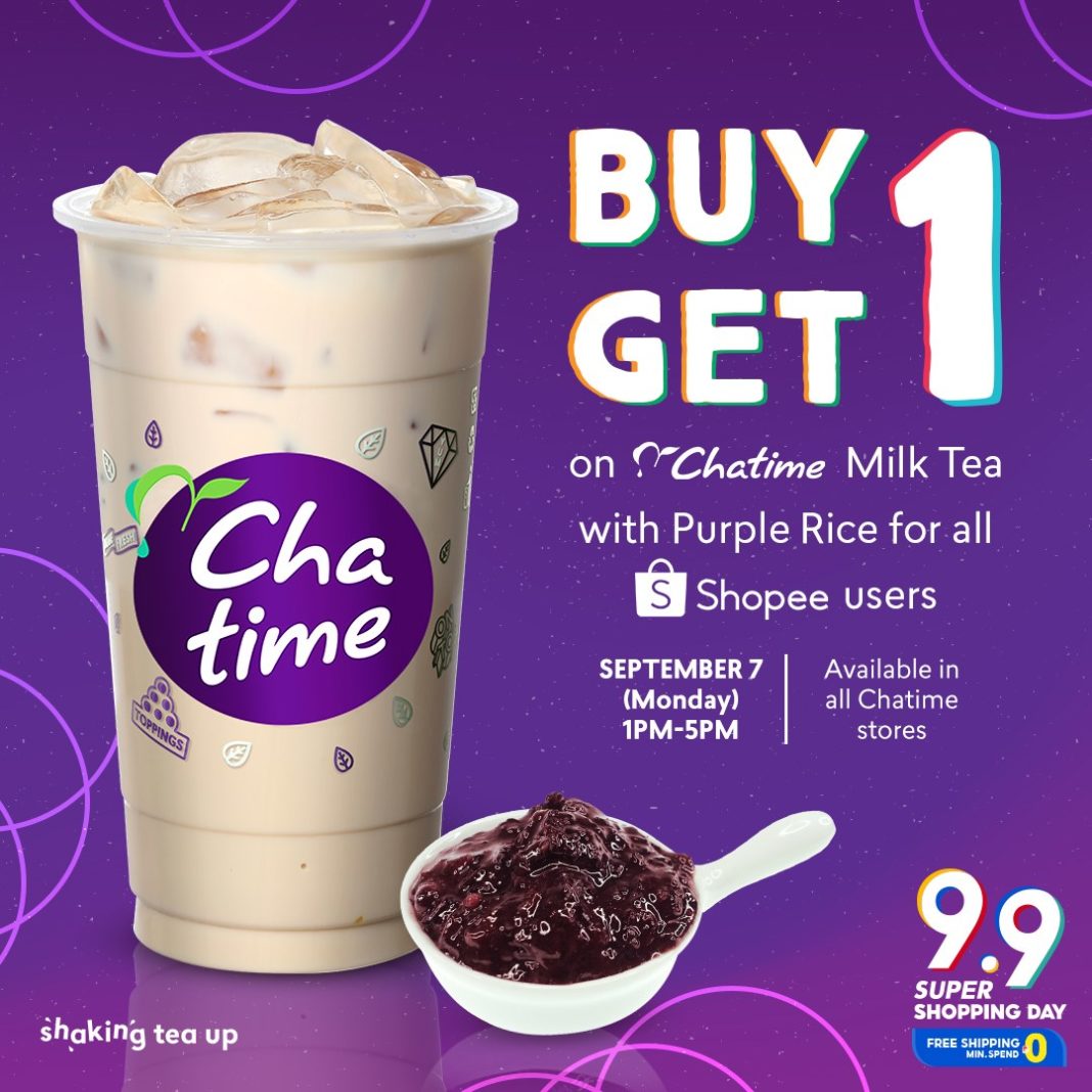 Chatime Buy 1 Get 1 to Shopee Users Promo | Manila On Sale