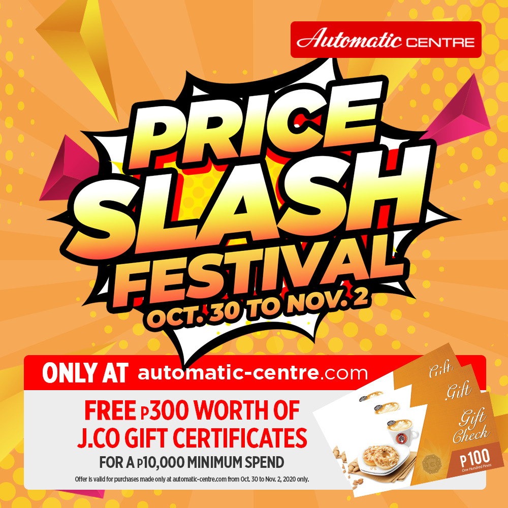 Automatic Centre's Price Slash Festival | Manila On Sale