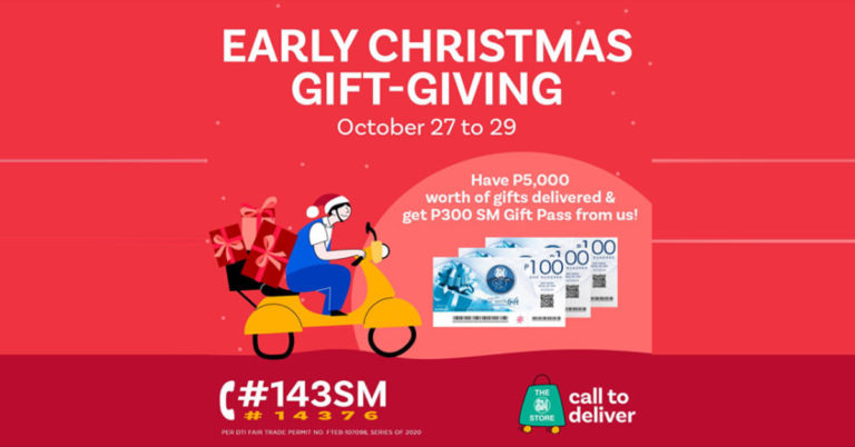 The SM Store Early Gift Giving Promo