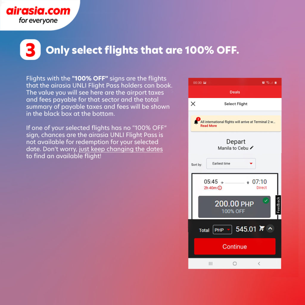 AirAsia Unli Flight Pass within the Philippines for P4,999 | Manila On Sale