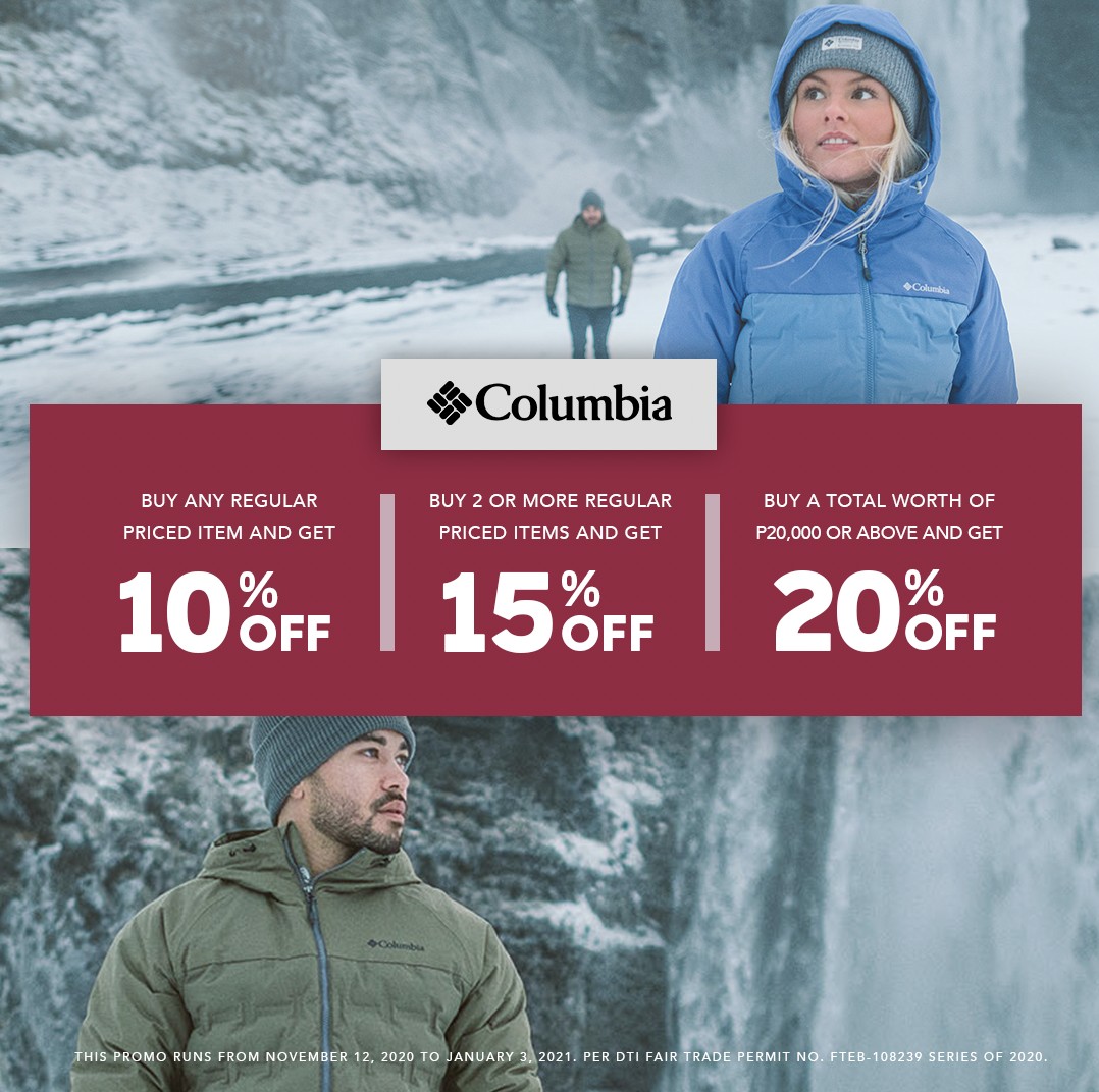 Columbia Sportswear Year End Sale | Manila On Sale