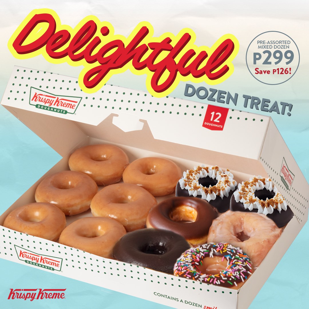 Krispy Kreme November Delightful Dozen Treat | Manila On Sale
