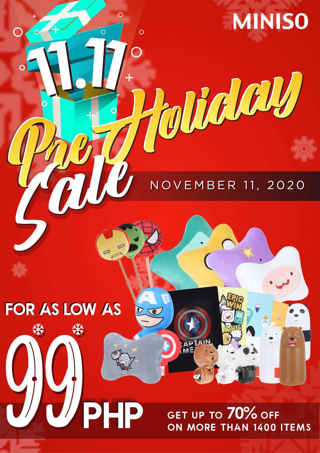 Miniso Estancia Capitol Commons Pre Holiday Sale | Manila On Sale