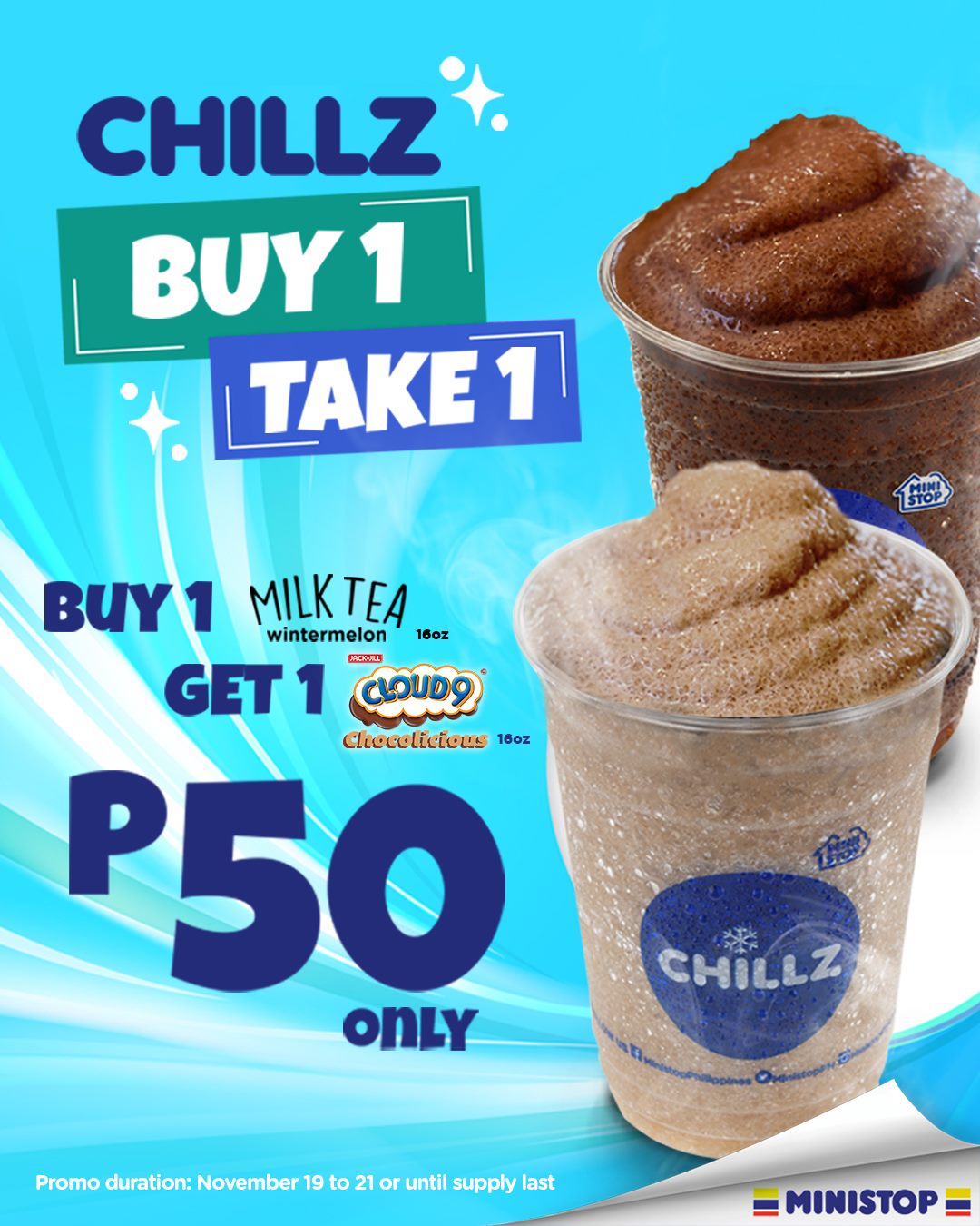 Ministop Chillz BUY1 TAKE1 Promo | Manila On Sale