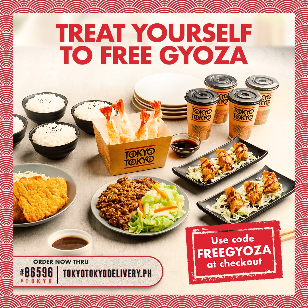 Tokyo Tokyo FREE Fried Gyoza Promo | Manila On Sale