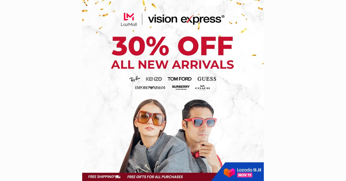 Vision Express 11.11 Flagship Store Sale | Manila On Sale