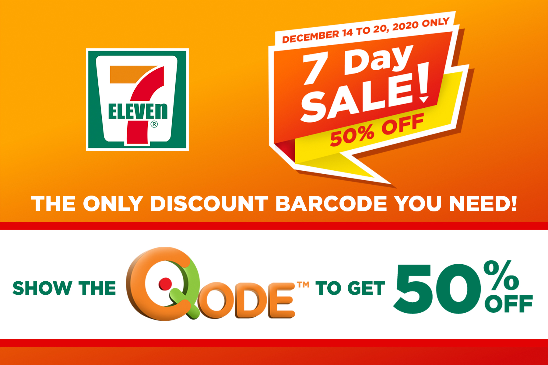 7-Eleven - 50% OFF 7 Day Sale | Manila On Sale