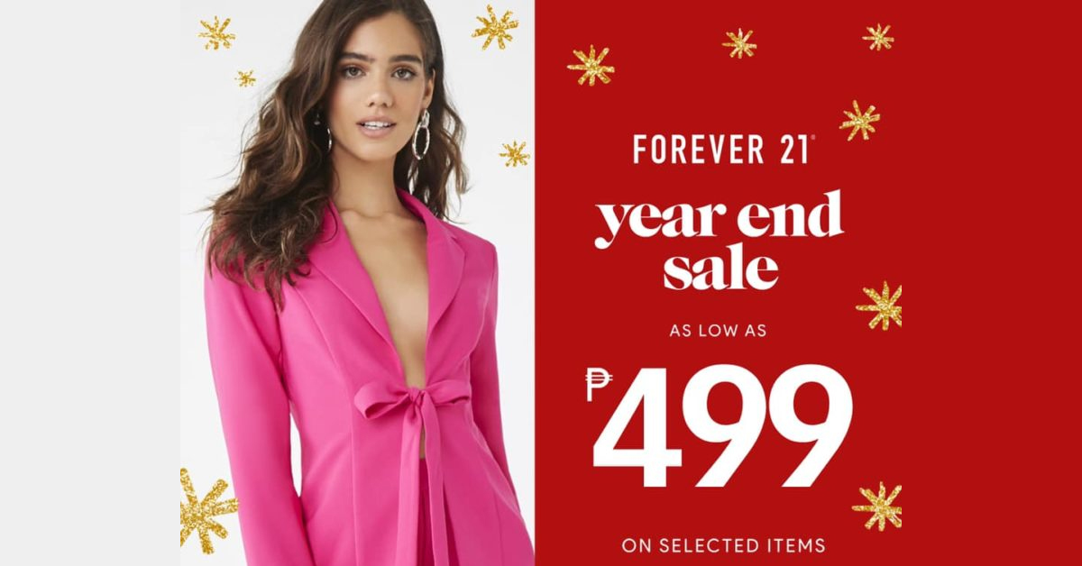 Forever 21 Year End Sale | Manila On Sale