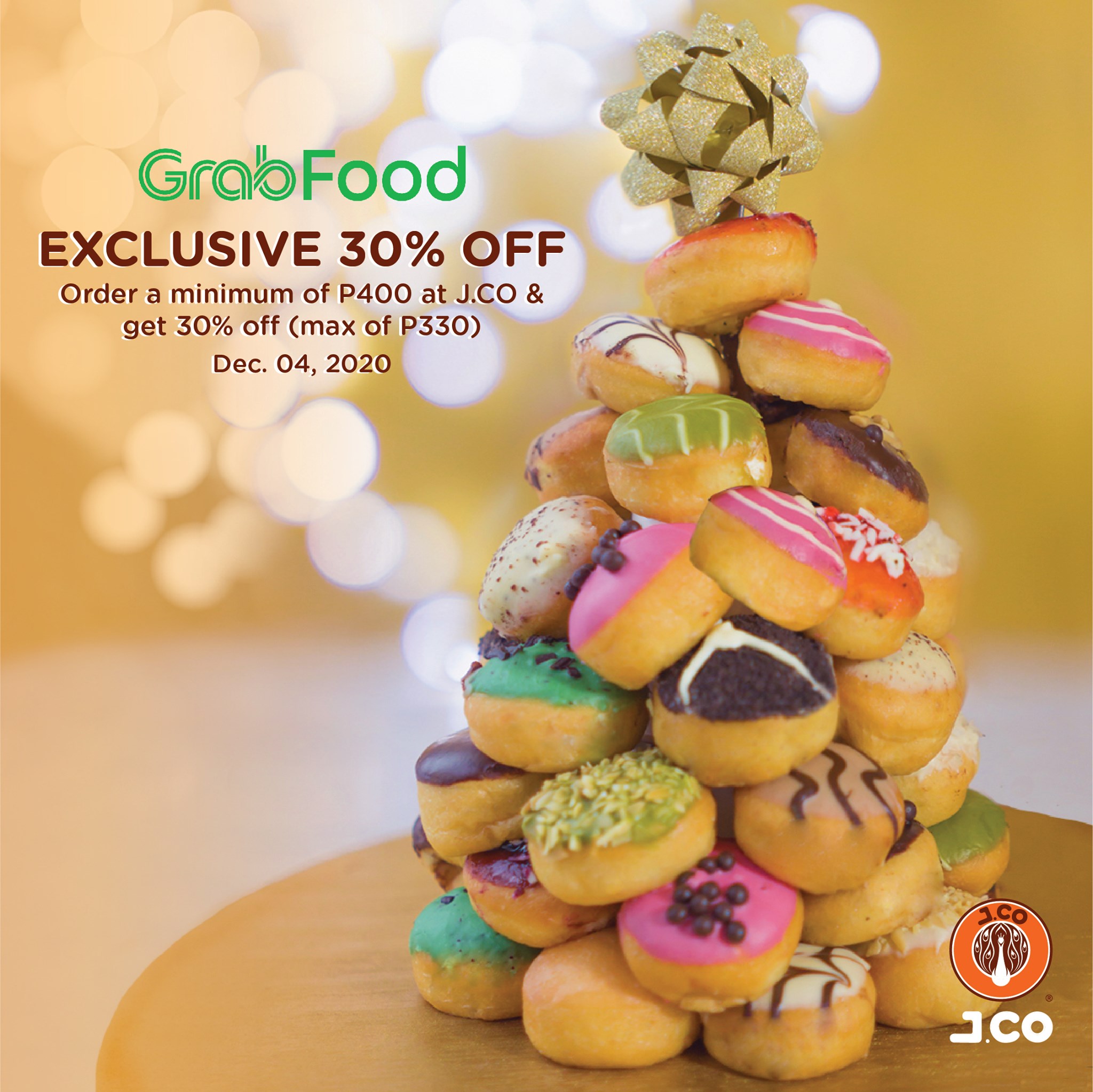 J.CO 30% OFF Grab Food Promo | Manila On Sale