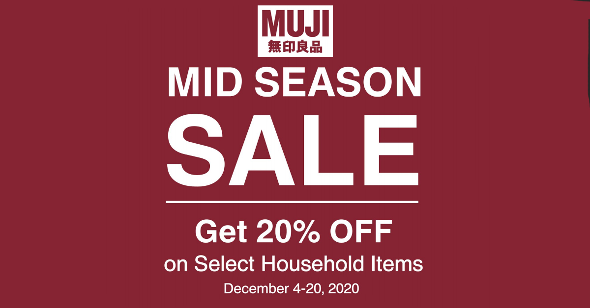 MUJI Mid-Season Sale | Manila On Sale