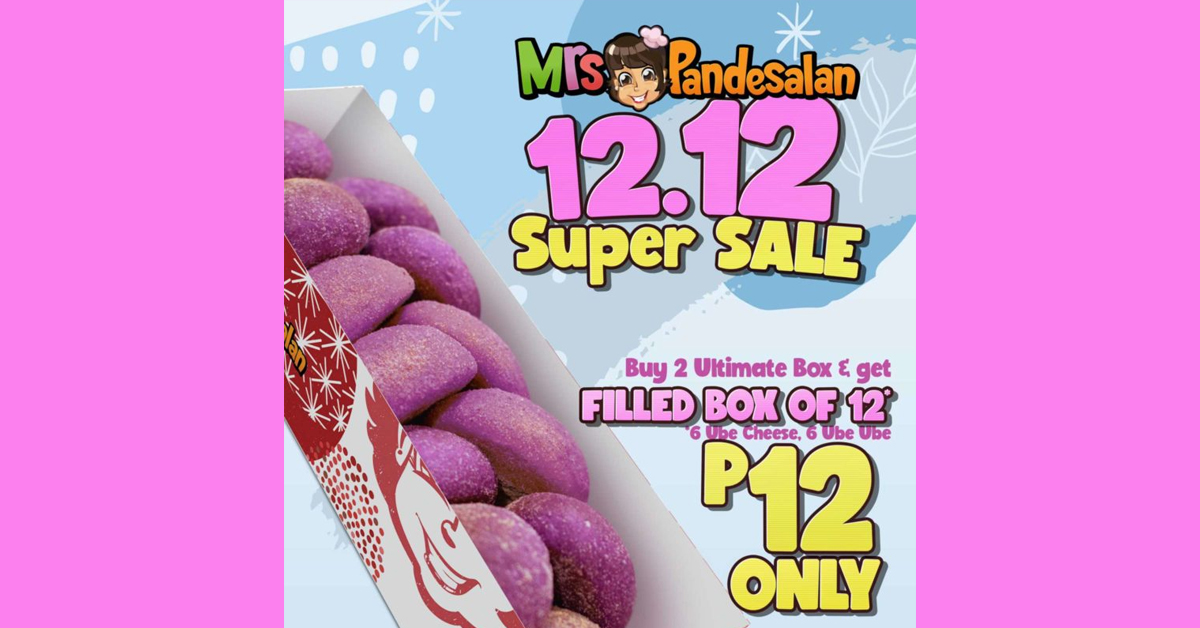 Mrs. Pandesalan Great 12.12 Pandesal Sale