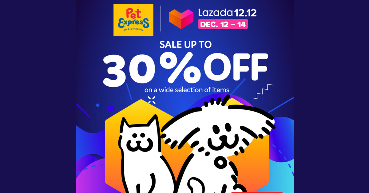Pet Express 12.12 Lazada Sale | Manila On Sale