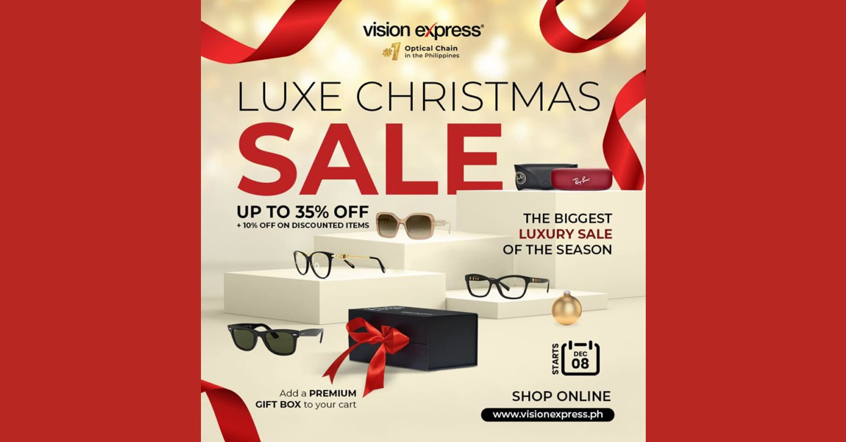 Vision Express Luxury Eyewear Sale | Manila On Sale
