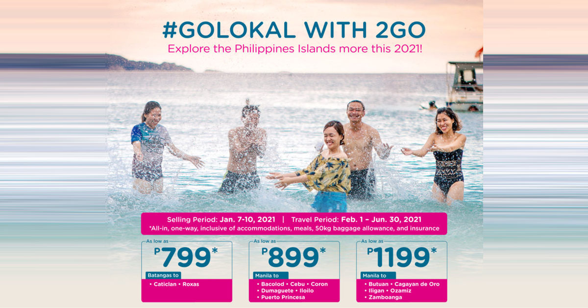 2GO Travel #GOLokal Promo | Manila On Sale